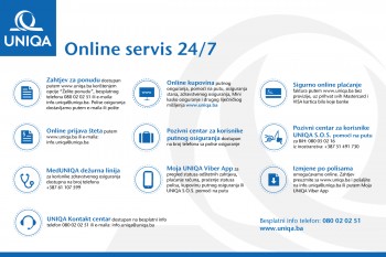 VAŽNA OBAVIJEST - UNIQA Osiguranje